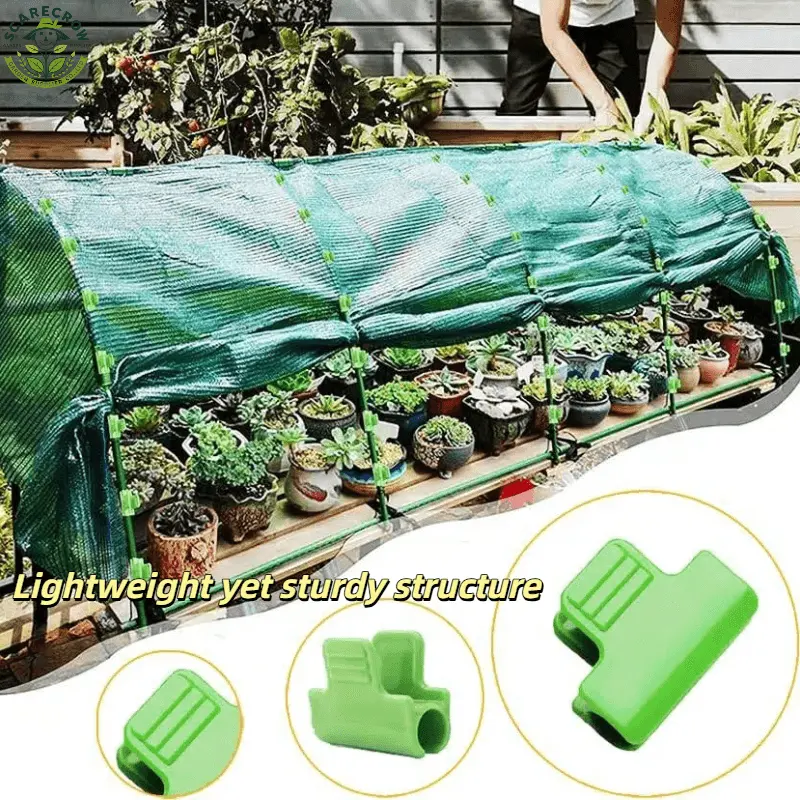 Greenhouse Netting Clamps - 16mm Non Slip Grip | Scarecrow